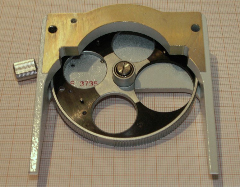 DIC Prismen Revolver für Leica Mikroskope (ohne DIC Prismen) – Optik-Online
