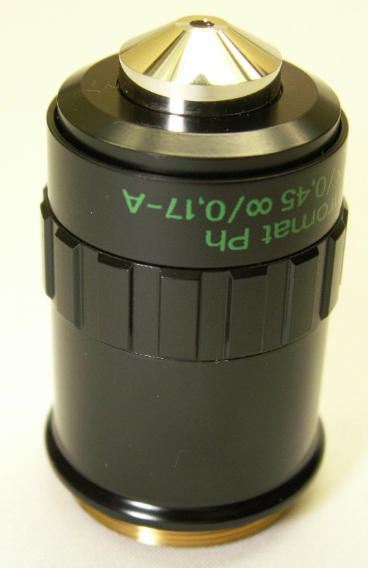 Achromat Ph 20x/0,45 — oo/0,17/A – Optik-Online