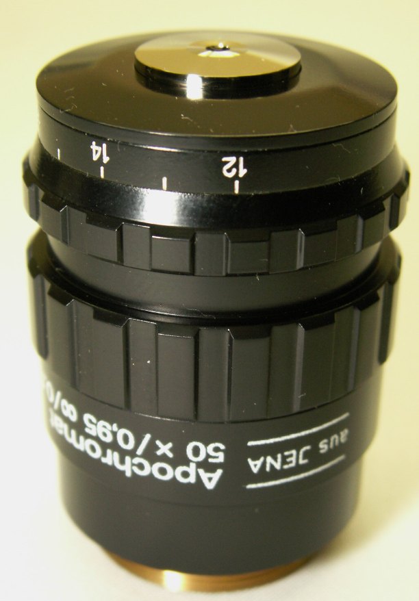 Apochromat 50x/0,95 — oo/0,17-A – Optik-Online
