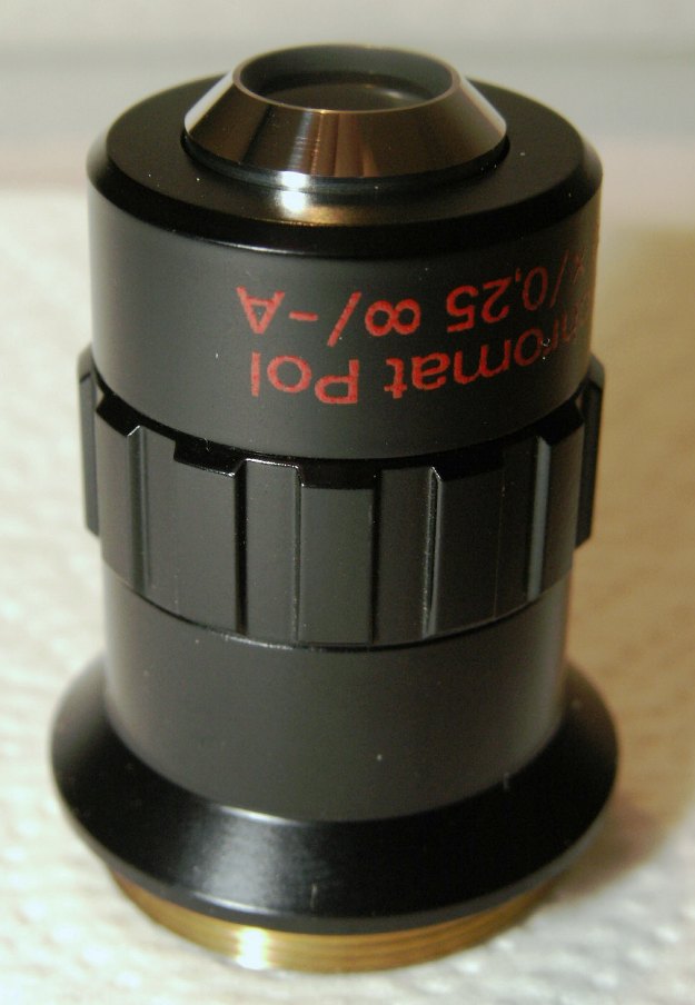 Achromat POL 10x/0,25 — oo/-A – Optik-Online