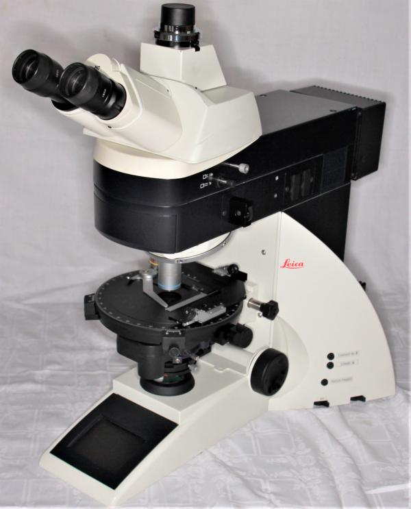 Leica DM 4500P Auflicht/Durchlicht Polarisationsmikroskop mit LED ...