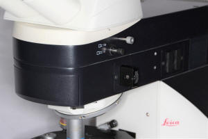 Leica DM 4500P Auflicht/Durchlicht Polarisationsmikroskop mit LED ...