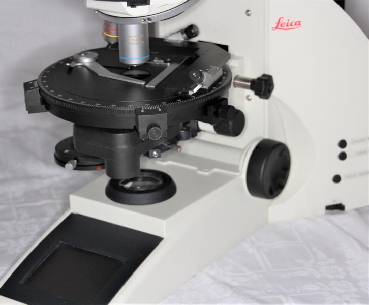 Leica DM 4500P Auflicht/Durchlicht Polarisationsmikroskop mit LED ...
