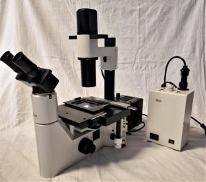 Leica DMIL inverses Phasenkontrast Fluoreszenzmikroskop – Optik-Online