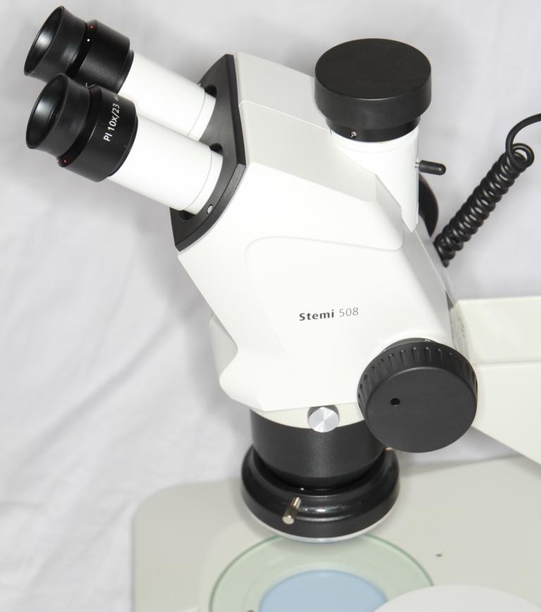 Zeiss Stemi 508 ZOOM Stereomikroskop mit LED Auflicht- und ...