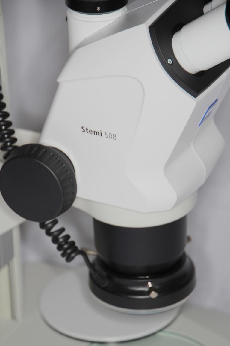 Zeiss Stemi 508 ZOOM Stereomikroskop mit LED Auflicht- und ...
